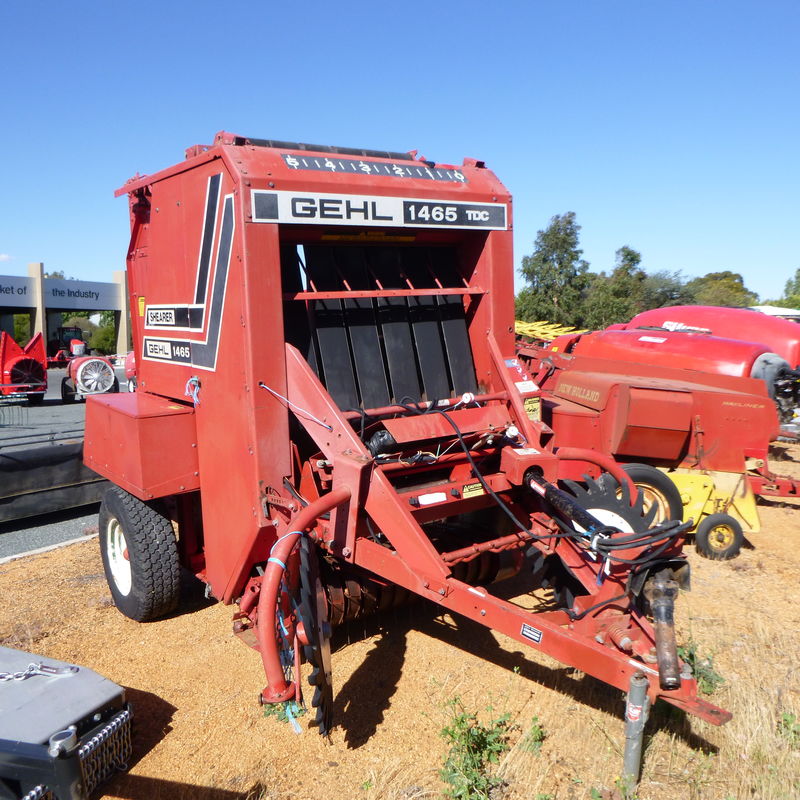 Gehl 1465 TDC round baler | Konigs Shepparton Pty. Ltd