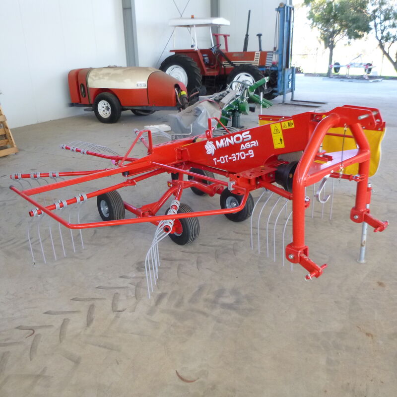 MINOS 3.4M SINGLE ROTOR RAKE | Konigs Shepparton Pty. Ltd