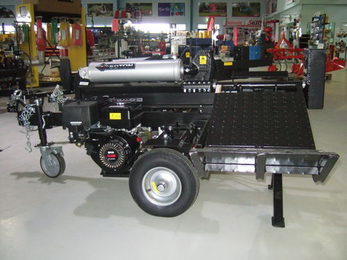 Millers Falls 50 ton log splitter | Konigs Shepparton Pty. Ltd