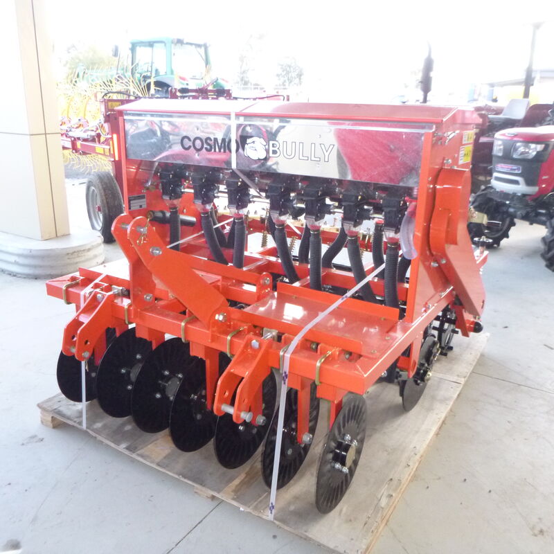 NEW COSMO BULLY 1.5M 7 DISC LINKAGE SEEDER | Konigs Shepparton Pty. Ltd