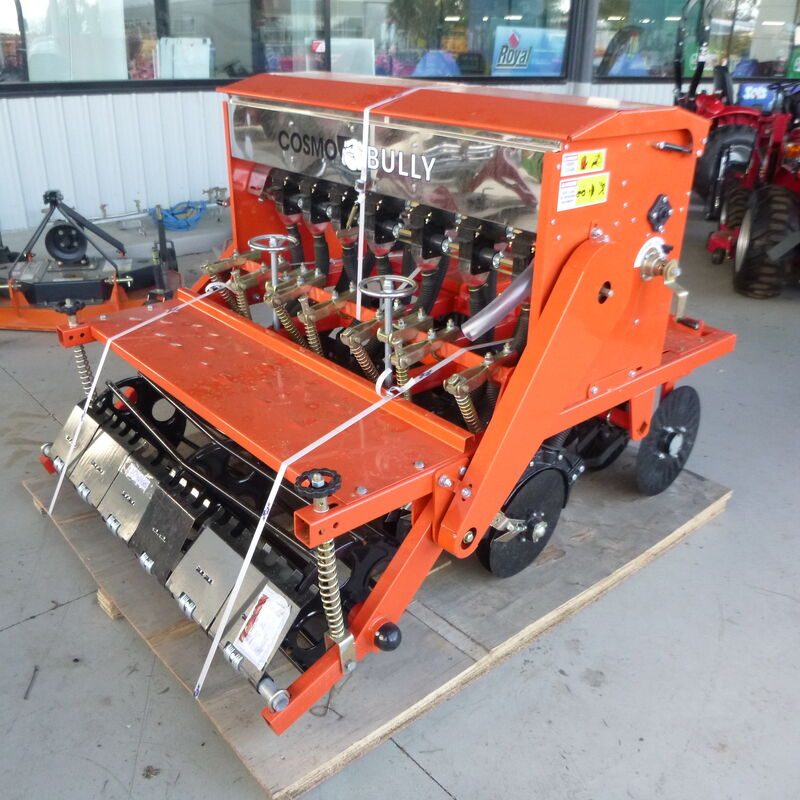 NEW COSMO BULLY 1.5M 7 DISC LINKAGE SEEDER | Konigs Shepparton Pty. Ltd