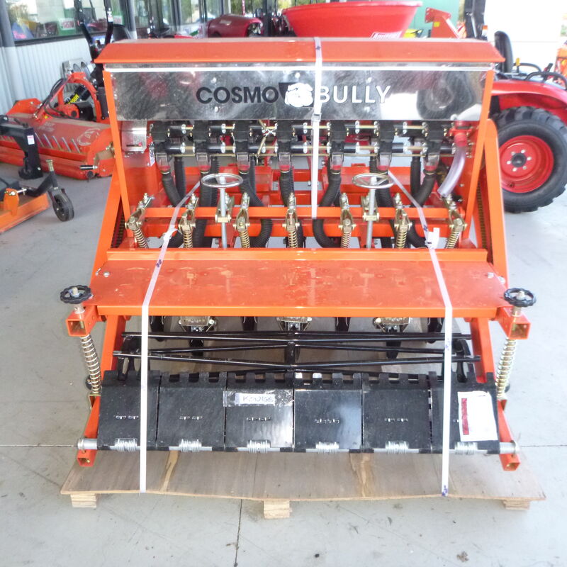 NEW COSMO BULLY 1.5M 7 DISC LINKAGE SEEDER | Konigs Shepparton Pty. Ltd