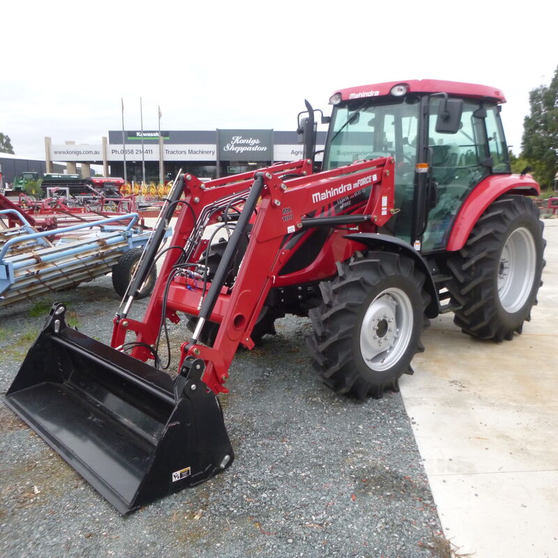 NEW MAHINDRA M FORCE 100 CAB TRACTOR | Konigs Shepparton Pty. Ltd