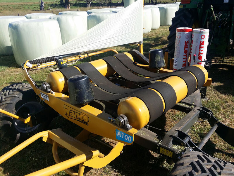 NEW TANCO A100 TRAILING BALE WRAPPER | Konigs Shepparton Pty. Ltd