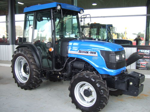 Solis 90N Tractor narrow orchard vineyard 4wd cabin | Konigs Shepparton ...