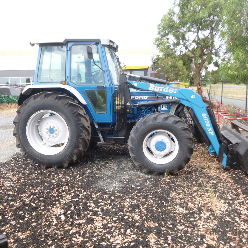 USED FORD 6610 CAB TRACTOR WITH LOADER | Konigs Shepparton Pty. Ltd