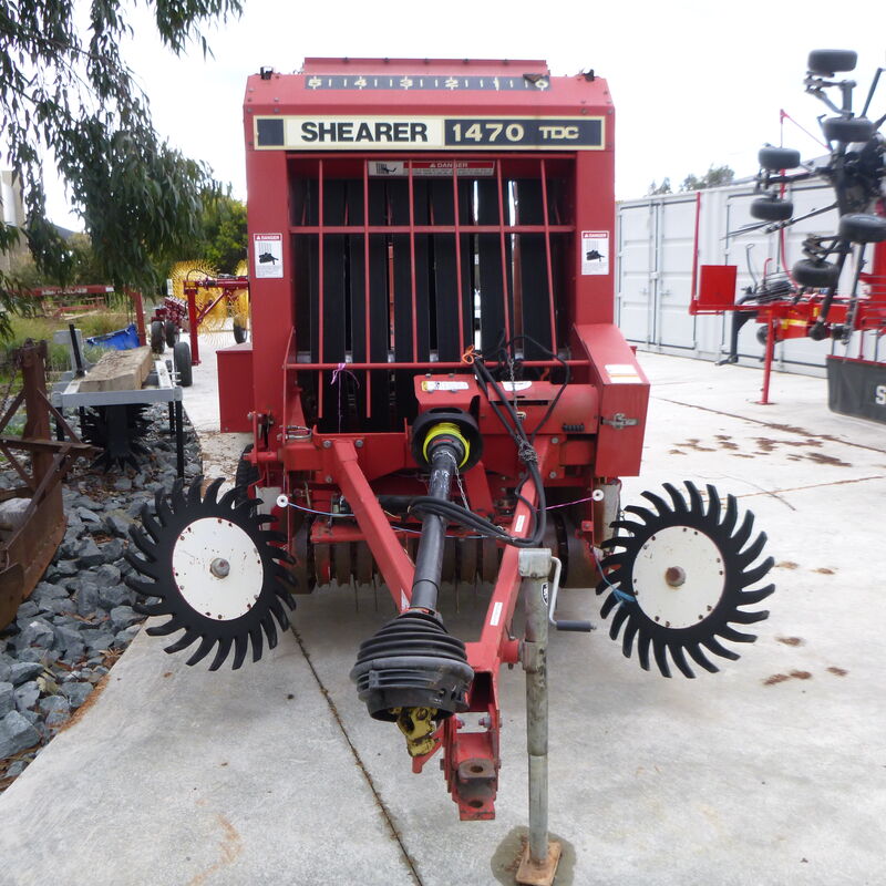 USED GEHL 1470 TDC ROUND BALER | Konigs Shepparton Pty. Ltd